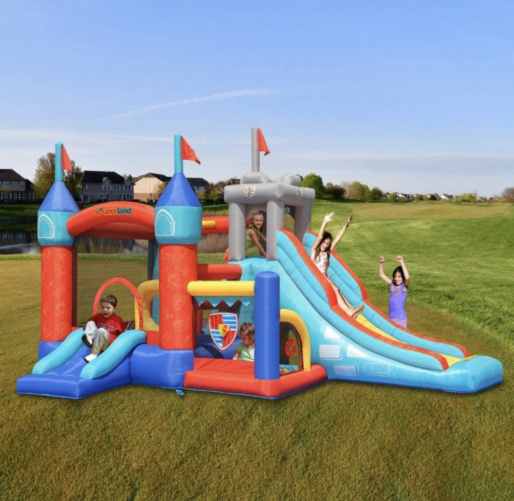 Toddler Medieval Bounce Castle - Hey Kids Atlanta